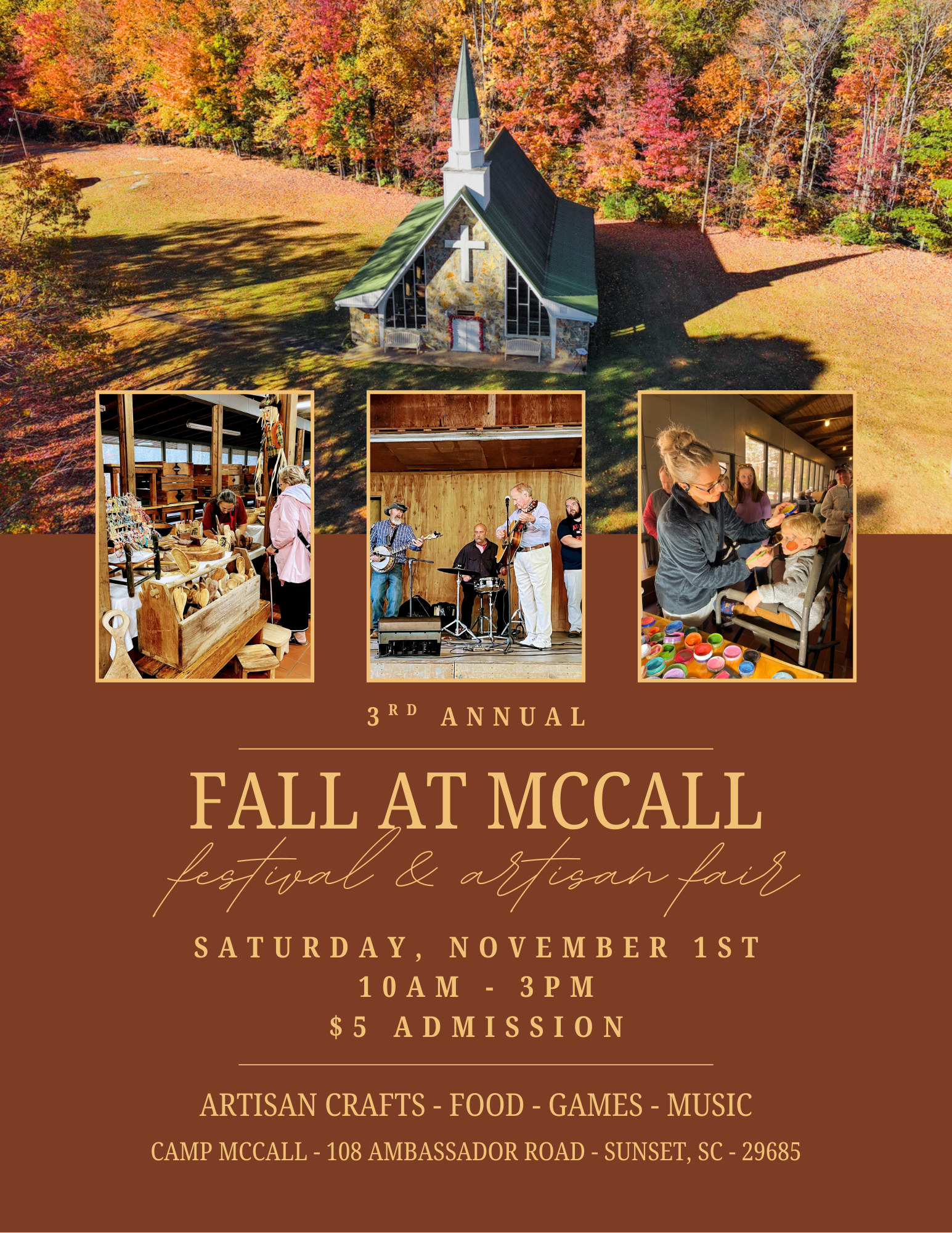 Camp McCall - South Carolina Baptist Convention